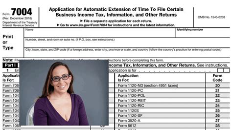 Irs Extension Form Llc At Bruce Lohr Blog