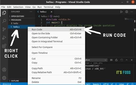 How To Run C Program In Ubuntu Linux Terminal GUI Ways