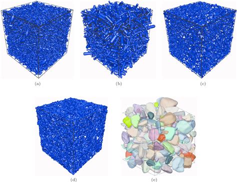 Visualization For Random Static Packing Models Of Polydisperse Download Scientific Diagram