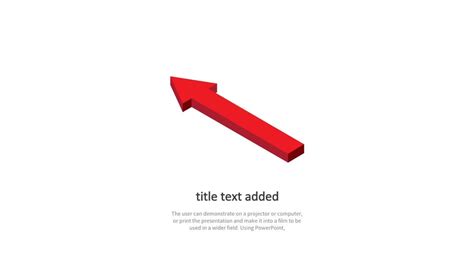 Red Arrow Pointing Upward Google Slide Theme And Powerpoint Template Slidedocs
