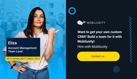 Custom CRM Software Development Benefits Types Mobilunity