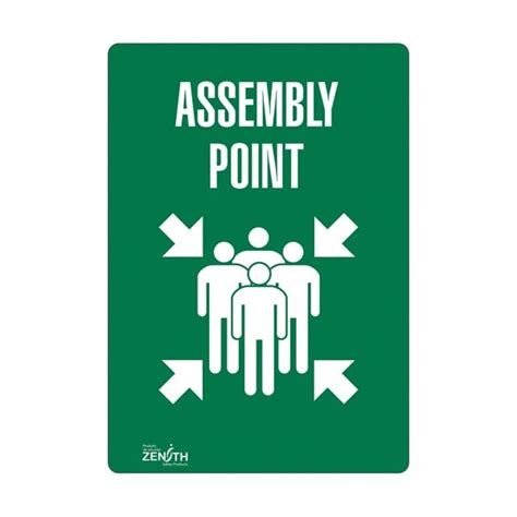Assembly Point Sign