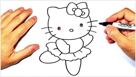 √ Sketsa Hello Kitty Comel Cantik Unik Dan Paling Menarik Sindunesia