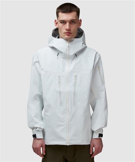 Arcteryx Alpha Sv Jacket Whiteout Sevenstore