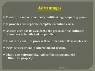 Dual Core Processor PPTX