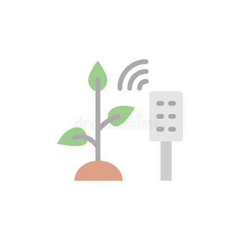 Plants Smart Watering Icon Simple Color Vector Elements Of Automated Farming Icons For Ui And
