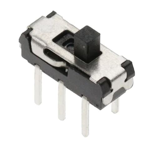 Mini DPDT 2 Position Top Slide Switch PCB Mount
