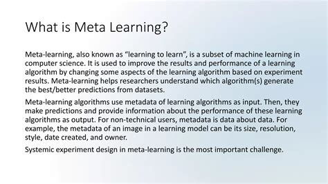 meta learning pptx