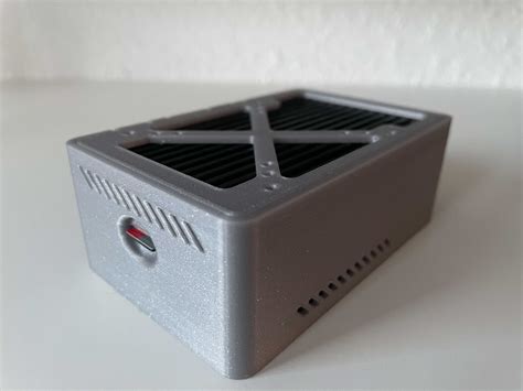 rock pi 4 with heatsink case by xaxas download free stl model