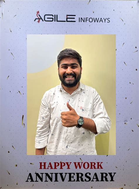 Hr Agile Infoways On Linkedin Workanniversary Congratulations