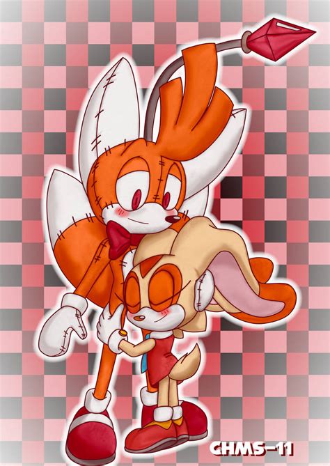 Tails Doll And Cream Hug By Chms 11 On Deviantart
