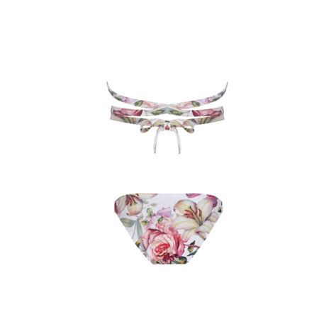 Triangle Bianca Ruffle Bikini Set Nur Karaata Wolf Badger