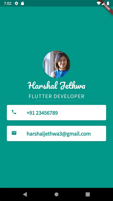 mi card flutter