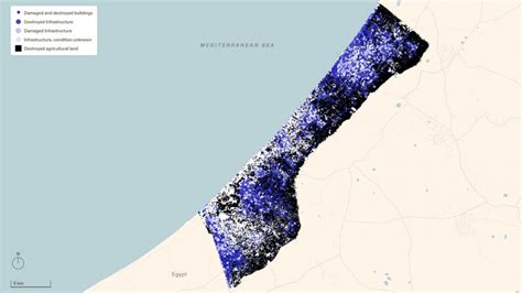 Forensic Architecture Creates Interactive Map Showing Attacks On Gaza