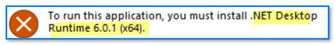 Ошибка Net Desktop Runtime при установке и запуске приложений Как