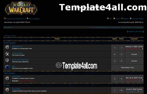 Red Black Business Phpbb Style Download