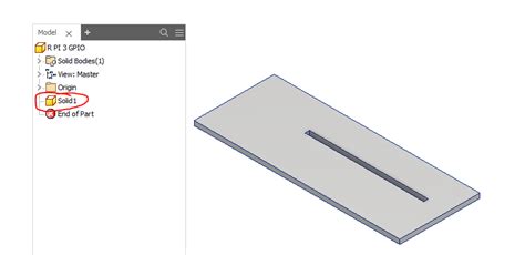 the features of the parts are missing in model tree it is displaying