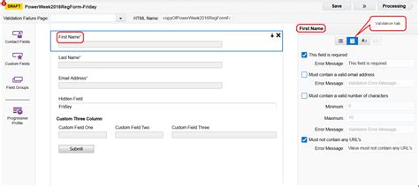 Configuring Form Fields In The Classic Design Editor