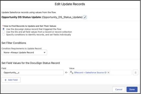 Docusign For Salesforce How To Create A Lookup Relationship Between