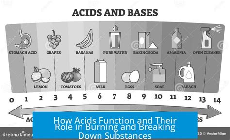 How Acids Function And Their Role In Burning And Breaking Down