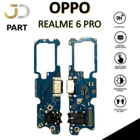 Jual FLEXIBEL OPPO REALME 6 PRO CONNECTOR CHARGER CONNECTOR HANDSFREE MIC Shopee Indonesia