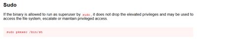 Linux Privilege Escalation Sudo Commandsbinaries Steflans Security Blog