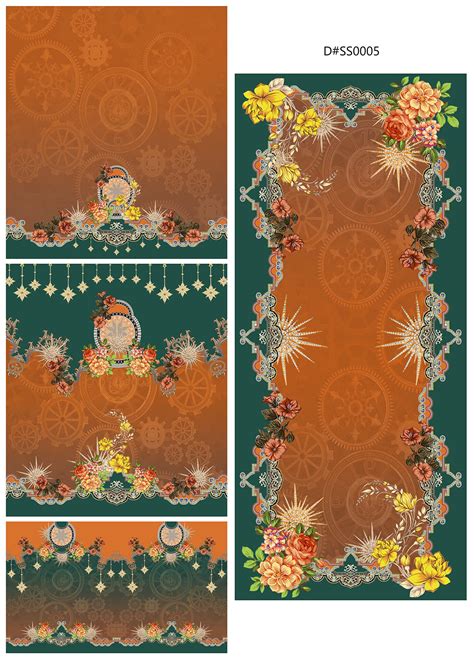 Digital Textile Print Designs Summer Collection Behance