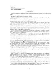 Microeconomics Study Resource Consumer Choice Intertemporal Course Hero