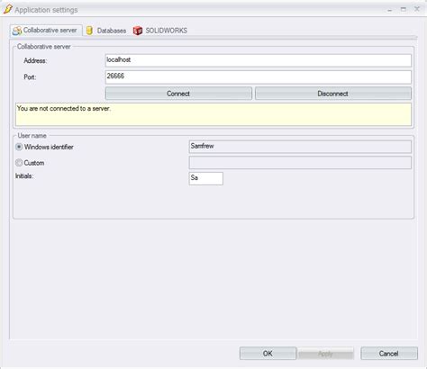 Unable To Connect To Collaborative Server Error In Solidworks Electrical Hawk Ridge Systems