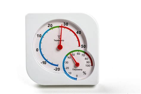 Hygrometer zum messen der Feuchtigkeit in der Nahaufnahme - Creative ...