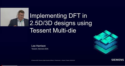 Video From Dac Dft For 25d And 3d Designs With Tessent Multi Die