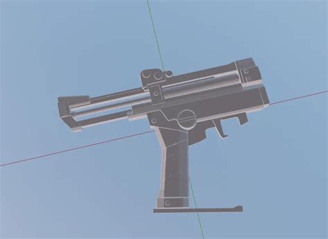 Spring Gun 3d Model By Me For 3d Printing R Dune