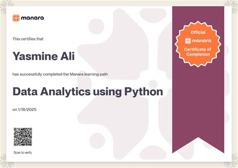 Yasmine Ali On Linkedin Dataanalytics Python Machinelearning Manara Learning Datascience