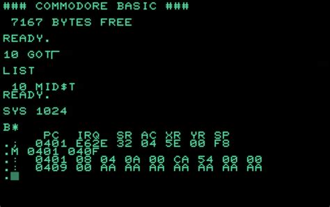 a curious bug in the commodore basic tokenizer routine