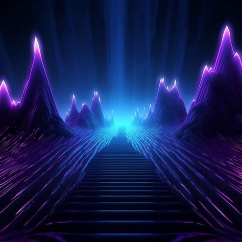 Premium Ai Image Modern Synth Style Background