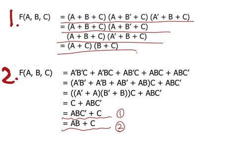 Solved Help Me With Boolean Algebra Law Please Explain Me