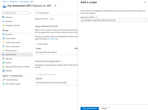 Azure Configuration FastAPI Azure Auth