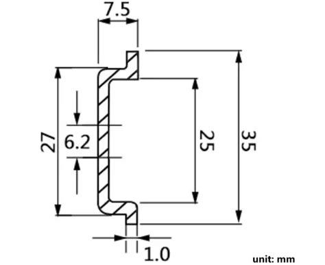 DFRobot DIN Rail Mount Bracket For Arduino UNO R Leonardo RobotShop