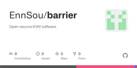 github ennsou barrier open source kvm software