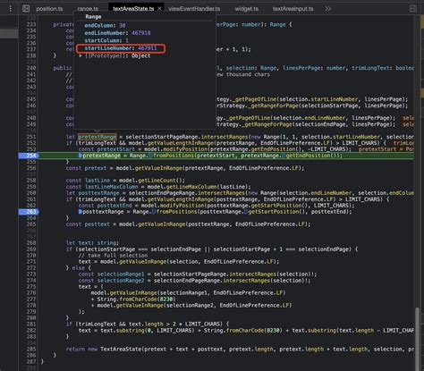 Incorrect Modifyposition Causes Performance Issue In Monaco Editor