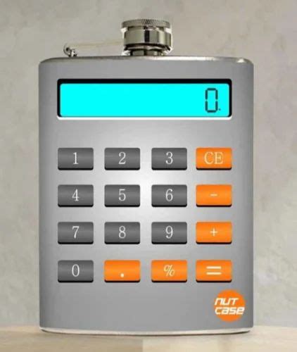 Accessory Type Bar Set Capacity 210 Ml Calculator Stainless Steel Hip Flask At Rs 700 Piece In