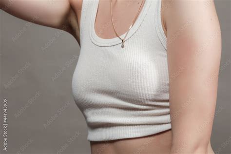Female Small Breasts Stock Photo Adobe Stock