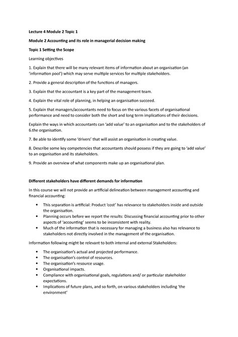 week 4 module 2 topic 1 lecture notes 4 lecture 4 module 2 topic 1