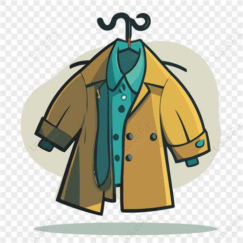코트를 걸어 벡터클립 아트만화상표 Png 일러스트 무료 다운로드 Lovepik