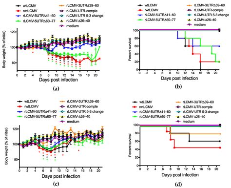 Virulence Of Wtlcmv And Rlcmvs In Cba Nslc Mice And Dba 1jjmsslc Mice Download Scientific