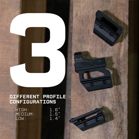 Shrapnel Series Micro Red Dot Riser Mount Rmsc407k507k