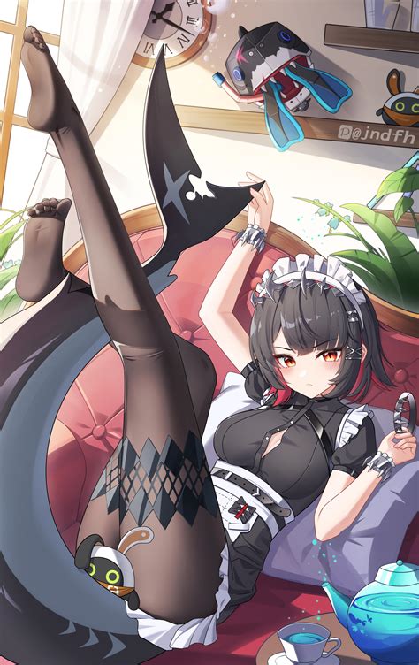 Ellen Joe Zenless Zone Zero Drawn By Jndfh Danbooru