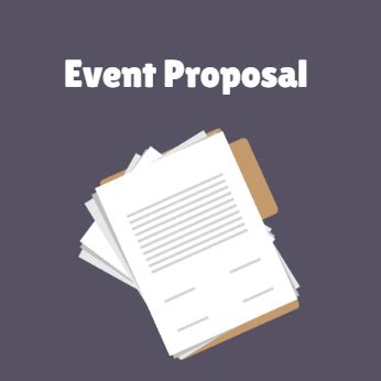 Event Proposal Template Best Practices And Tips To Win