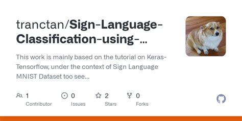 Github Tranctan Sign Language Classification Using Deep Learning