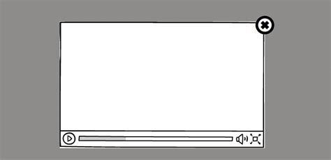 Website Design Does A Video Lightbox Need A Close Button User